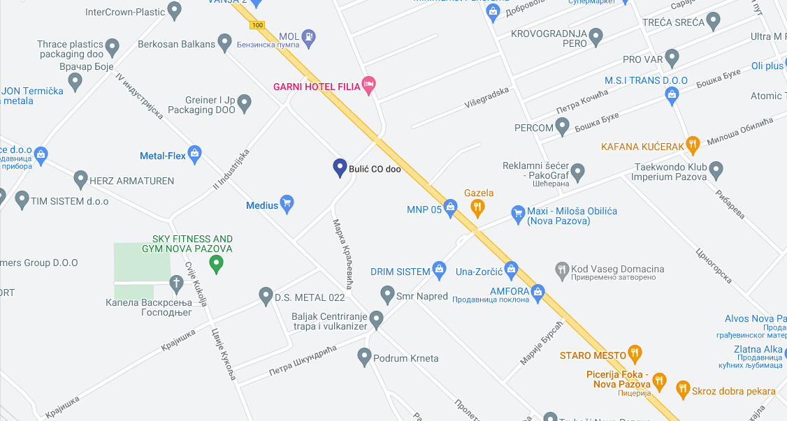 Kontakt - Bulić co doo - Transport i niskogradnja